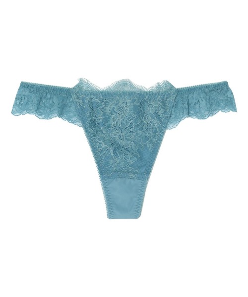 AMPHI（アンフィ）の「BRAGENIC+/アイラッシュレース ソング(W'BASIC/ブラジェニックプラス)（ショーツ）」 - WEAR