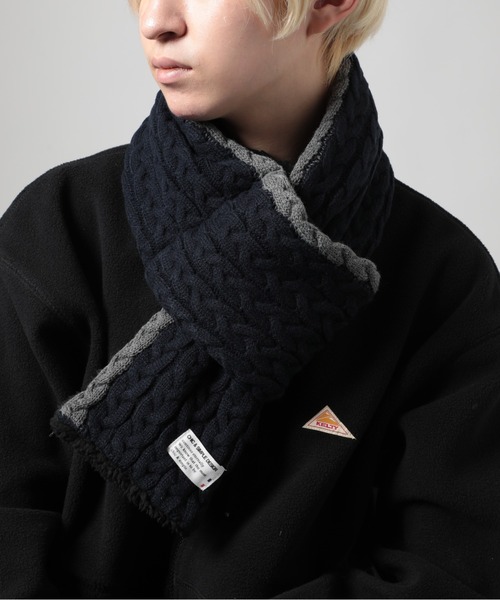 SETUP7（セットアップセブン）の「【SETUP7】裏ボアケーブル編み挿し込みマフラー WE（マフラー）」 - WEAR