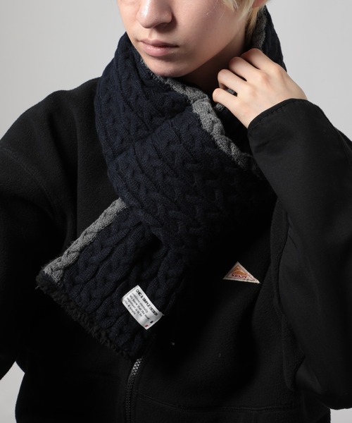 SETUP7（セットアップセブン）の「【SETUP7】裏ボアケーブル編み挿し込みマフラー WE（マフラー）」 - WEAR