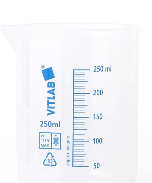 HIGHTIDE（ハイタイド）の「VITLAB PP ビットラボ ビーカー 計量カップ 250ml（キッチンツール）」 - WEAR