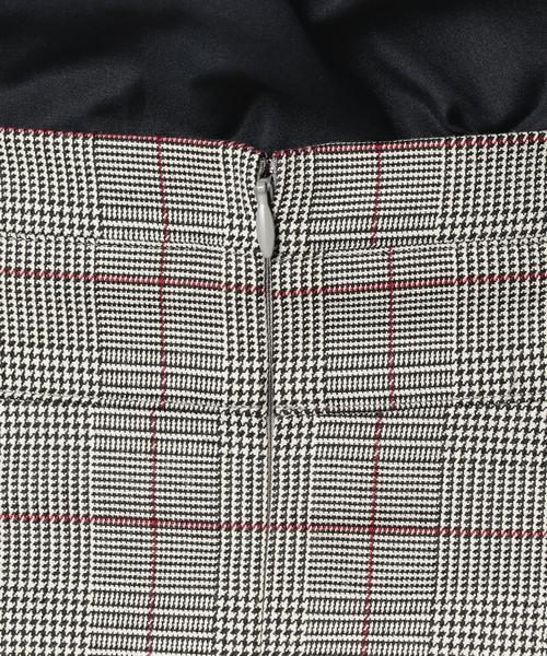 green label relaxing（グリーンレーベルリラクシング）の「KC グレンチェック タックフレア スカート （スカート）」 - WEAR