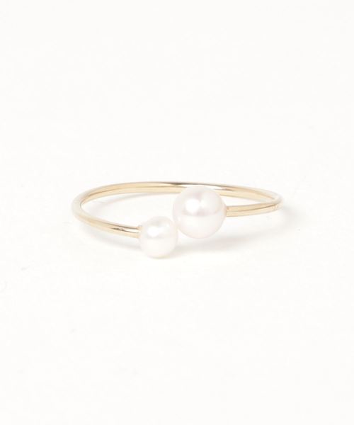 KARIN（カリン）の「KARIN CROSS PEARL RING（リング）」 - WEAR