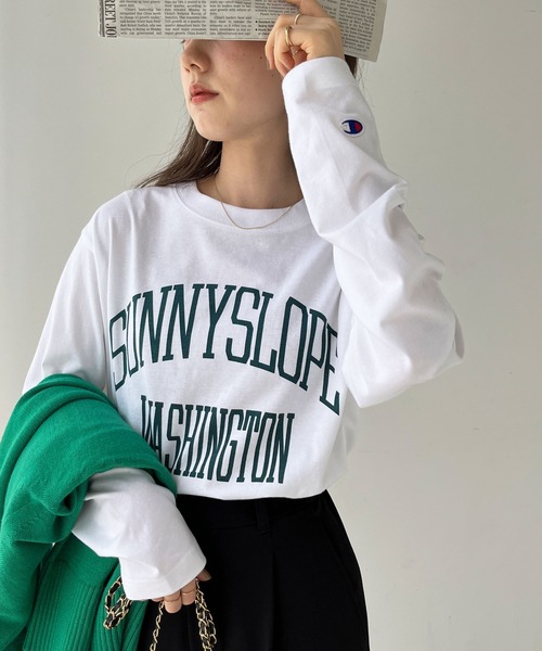 【セール】【新色追加】【Champion】ロゴロンT（Tシャツ/カットソー）｜Champion（チャンピオン）のファッション通販 - ZOZOTOWN