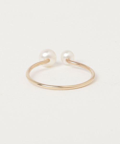 KARIN（カリン）の「KARIN DOUBLE PEARL RING（リング）」 - WEAR
