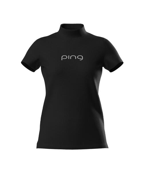 PING（ピン）の「【PING APPAREL】テラカノコ半袖ハイネックシャツ ＜PERFORMANCE＞ (LADIES)（Tシャツ/カットソー）」 - WEAR