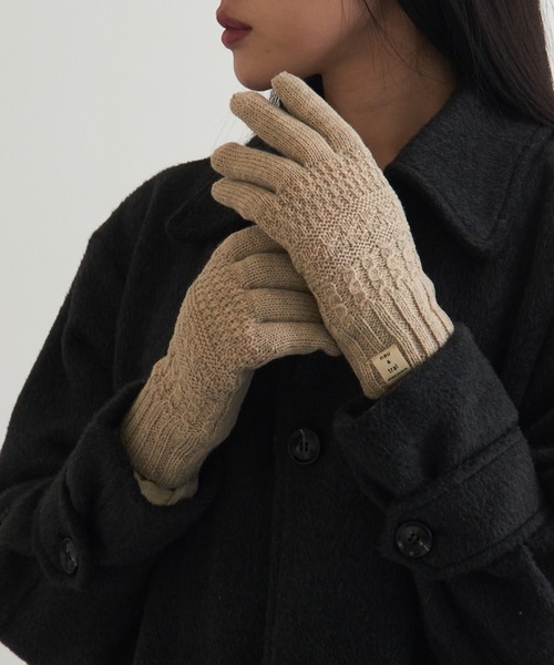 SETUP7（セットアップセブン）の「【SETUP7】裏起毛ニット手袋 WE（手袋）」 - WEAR