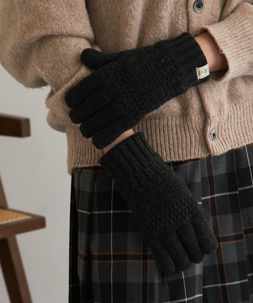 SETUP7（セットアップセブン）の「【SETUP7】裏起毛ニット手袋 WE（手袋）」 - WEAR