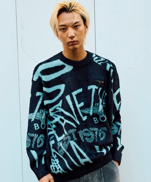 BOY LONDON（ボーイロンドン）の「【BOY LONDON】LEAVE THE BOY ALONE SHAGGY JACQUARD ...