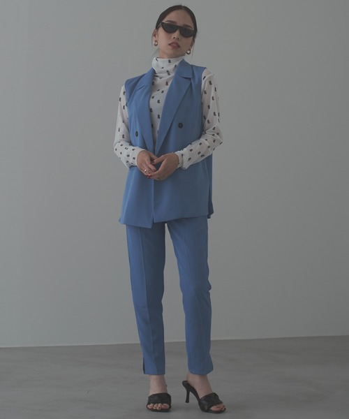 Elleia（エレイア）の「ハイウエストセンタータックパンツ（その他パンツ）」 - WEAR