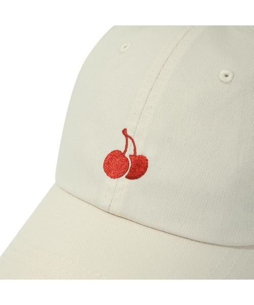KIRSH（キルシー）の「KIRSH MONO CHERRY LOGO BALL CAP/キルシーモノチェリーロゴボールキャップ（キャップ ...