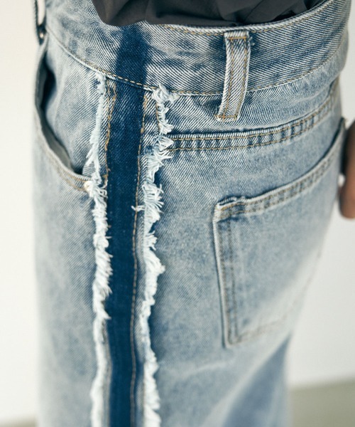 marjour（マージュール）の「SIDE SWITCH DENIM（デニムパンツ）」 - WEAR