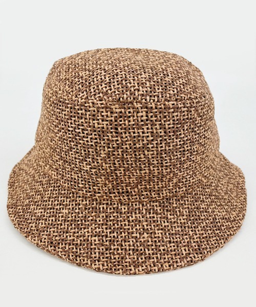 Ruben（ルーベン）の「PAPER BUCKET HAT/ミックスペーパー バケットハット（ハット）」 - WEAR