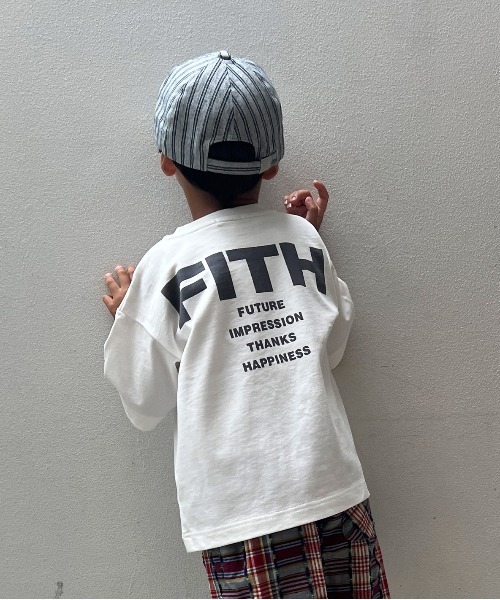 FITH（フィス）の「Smooth Cotton Jersey and Back Logo Tee（Tシャツ/カットソー）」 - WEAR