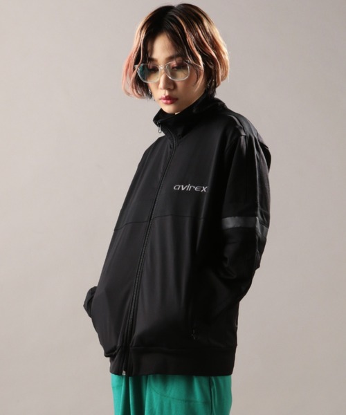 AVIREX（アヴィレックス）の「アヴィレックス イージー トラックジャケット/avirex EASY TRACK JACKET（ジャージ ...
