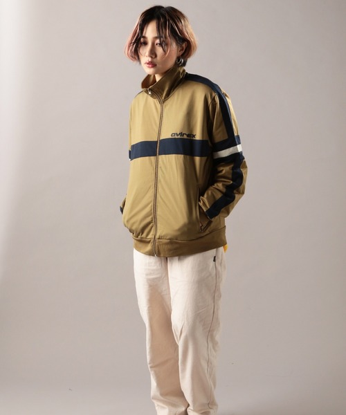 AVIREX（アヴィレックス）の「アヴィレックス イージー トラックジャケット/avirex EASY TRACK JACKET（ジャージ ...