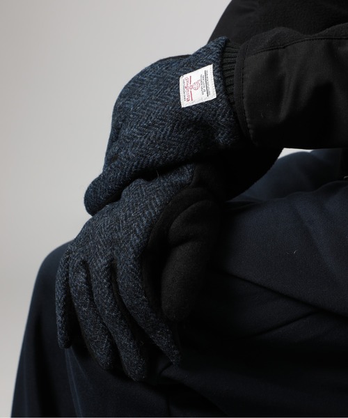 SETUP7（セットアップセブン）の「【SETUP7】ハリスニットカフス裏ボア手袋 スマホ対応 WE（手袋）」 - WEAR