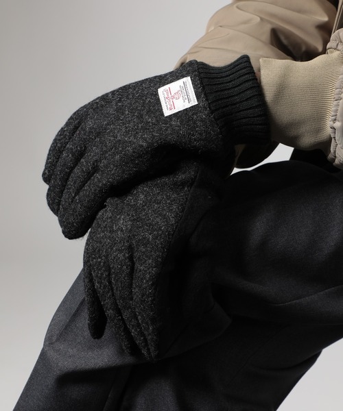 SETUP7（セットアップセブン）の「【SETUP7】ハリスニットカフス裏ボア手袋 スマホ対応 WE（手袋）」 - WEAR