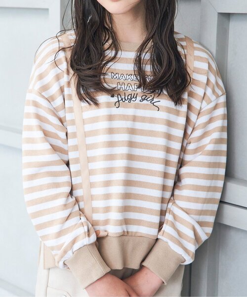 ALGY（アルジー）の「10th復刻 りぼんボーダートレーナー（スウェット）」 - WEAR