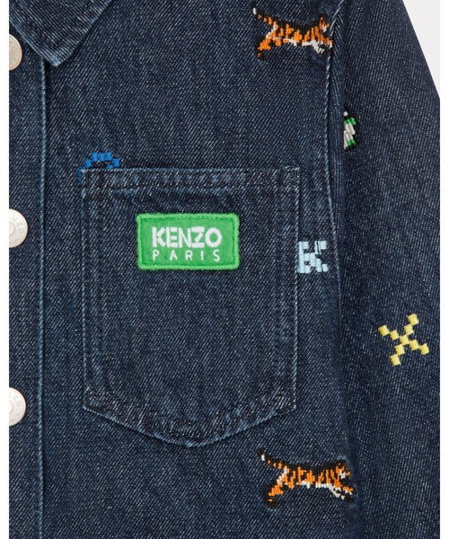 KENZO（ケンゾー）の「'Jungle Game' エンブロイド ジャケット（デニムジャケット）」 - WEAR