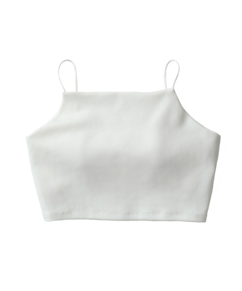 DRESSLAVE（ドレスレイブ）の「bra cami midriff(パット付きミドリフ丈インナーキャミソール)（キャミソール）」 - WEAR