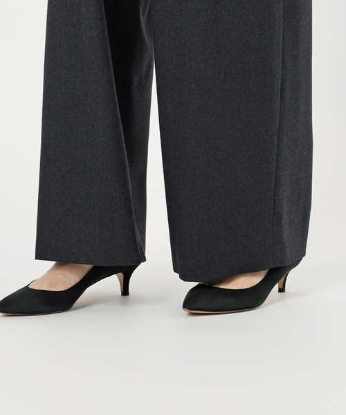 セール】サキソニーベルテッドワイドパンツ（スラックス）｜Spick