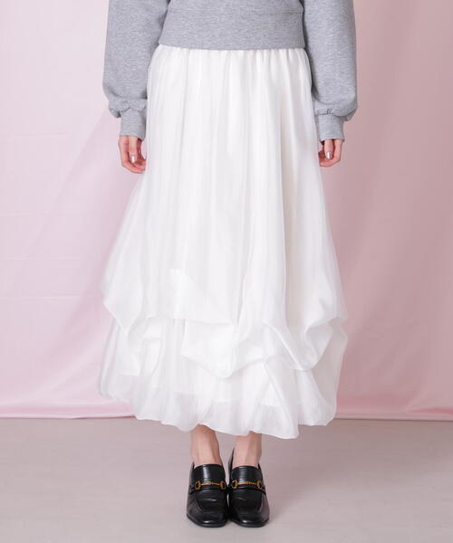 ◇シアータックバルーンスカート（スカート）｜JILL by JILL STUART