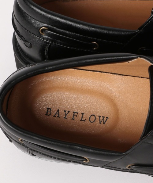 BAYFLOW（ベイフロー）の「3ホールPUデッキシューズ（モカシン/デッキシューズ）」 - WEAR
