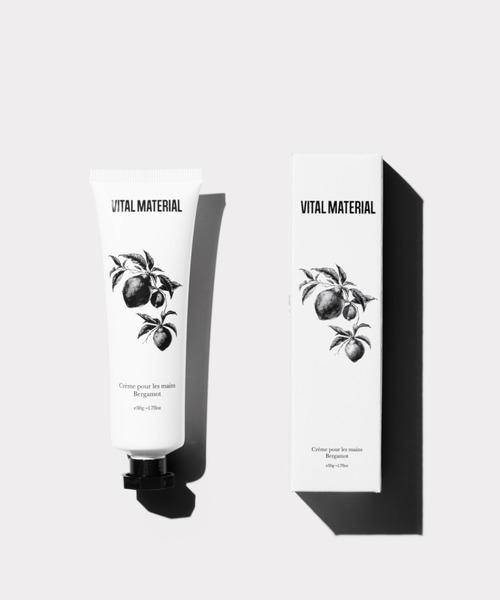 VITAL MATERIAL（ヴァイタルマテリアル）の「(VITAL MATERIAL)ハンドクリーム・ベルガモット 50g（ハンドケア ...