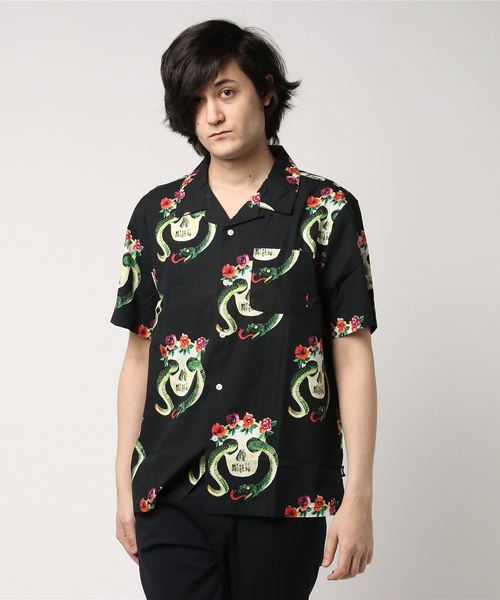 STUSSY（ステューシー）の「STUSSY SKULL PATTERN SHIRT（シャツ/ブラウス）」 - WEAR