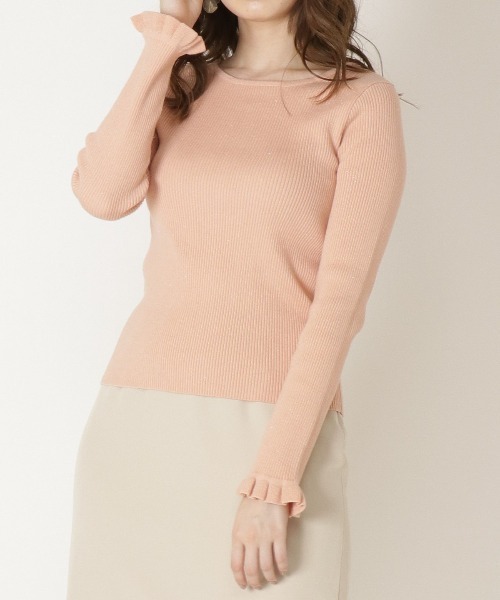 WILLSELECTION（ウィルセレクション）の「アンジェリーナラメ2wayニット（ニット/セーター）」 - WEAR