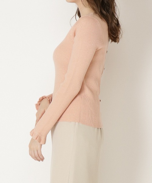 WILLSELECTION（ウィルセレクション）の「アンジェリーナラメ2wayニット（ニット/セーター）」 - WEAR