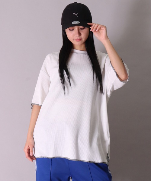 PUMA（プーマ）の「(LF)【PUMA】ブランドマーク コットンツイル キャップ（キャップ）」 - WEAR