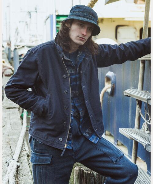 セール】ダブルフェイスド ジャカード ワークシャツ（シャツ/ブラウス