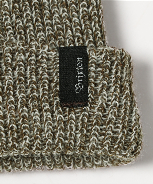 BRIXTON（ブリクストン）の「BRIXTON KNIT CAP BEANIE HEIST OLIVE HEATHER（ニットキャップ/ビー ...