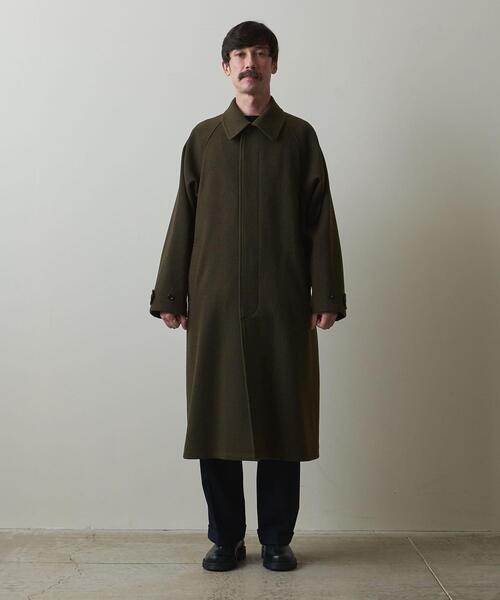 Steven Alan（スティーブンアラン）の「＜Steven Alan＞ COOKIE CLTH BALMACAAN COAT -BOLD ...
