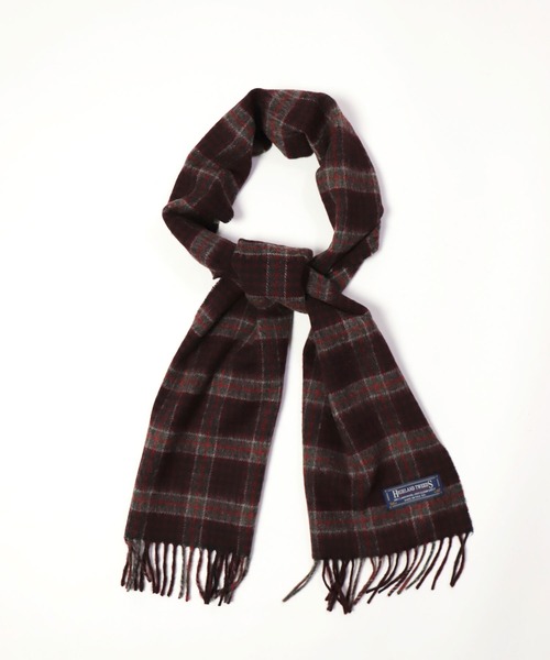 HIGHLAND TWEEDS（ハイランドツィード）の「[ HIGHLAND TWEEDS ] CHECK SCARF / チェックマフラー ...