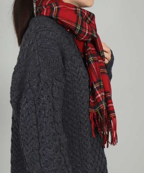 HIGHLAND TWEEDS（ハイランドツィード）の「[ HIGHLAND TWEEDS ] CHECK SCARF / チェックマフラー ...