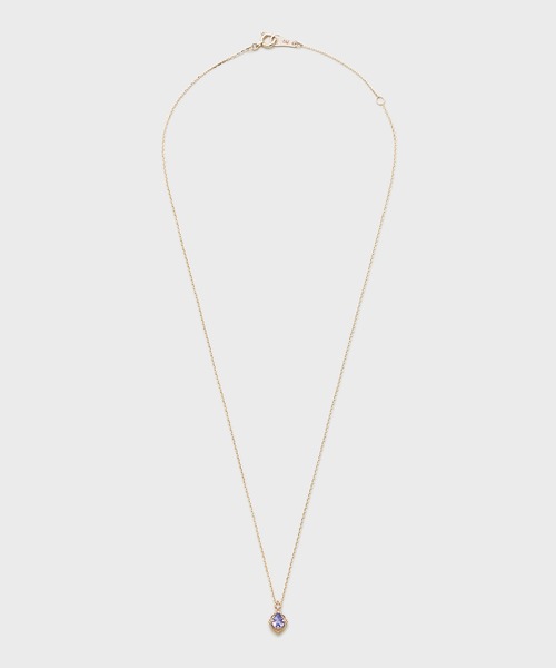 NOJESS（ノジェス）の「K5・K10タンザナイトネックレス（ネックレス）」 - WEAR
