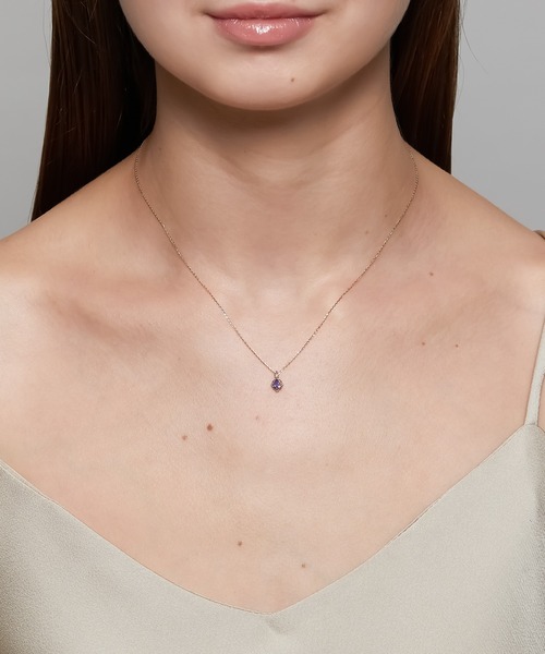 NOJESS（ノジェス）の「K5・K10タンザナイトネックレス（ネックレス）」 - WEAR