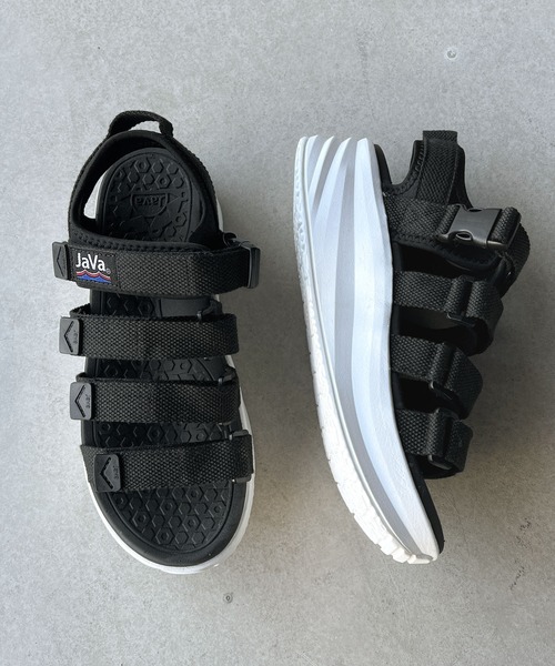 Java（ジャバ）の「《JaVa ジャバコラボ》ラフにお洒落見え。RETROハイソールサンダル（サンダル）」 - WEAR