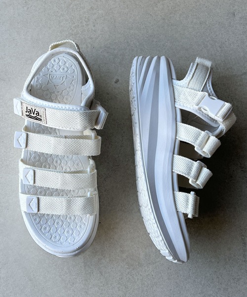 Java（ジャバ）の「《JaVa ジャバコラボ》ラフにお洒落見え。RETROハイソールサンダル（サンダル）」 - WEAR