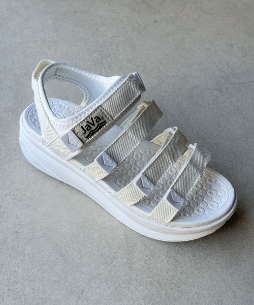 Java（ジャバ）の「《JaVa ジャバコラボ》ラフにお洒落見え。RETROハイソールサンダル（サンダル）」 - WEAR