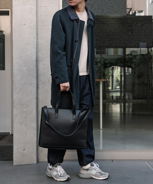 SETUP7（セットアップセブン）の「【SETUP7】シンプルスクエアトートバッグ KNF（トートバッグ）」 - WEAR