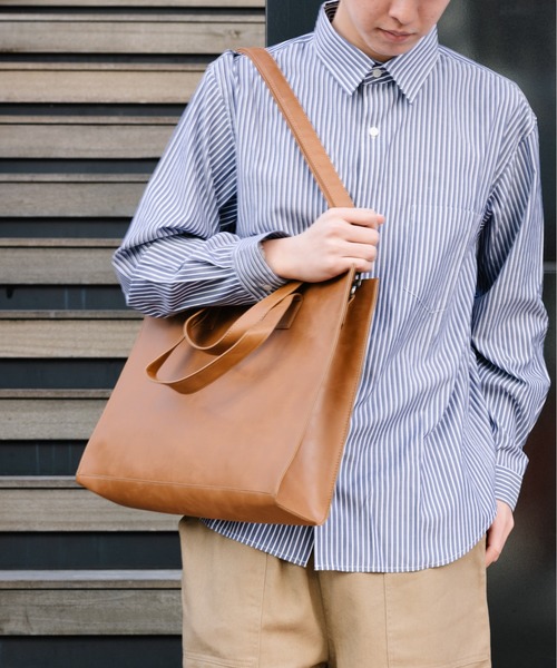 MAISON CLUB（メゾンクラブ）の「【MAISON CLUB】シンプルスクエアトートバッグ KNF（トートバッグ）」 - WEAR