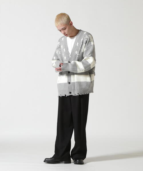 WHITELAND（ホワイトランド）の「WHITELAND/ホワイトランド/FLAGカーディガン（カーディガン/ボレロ）」 - WEAR