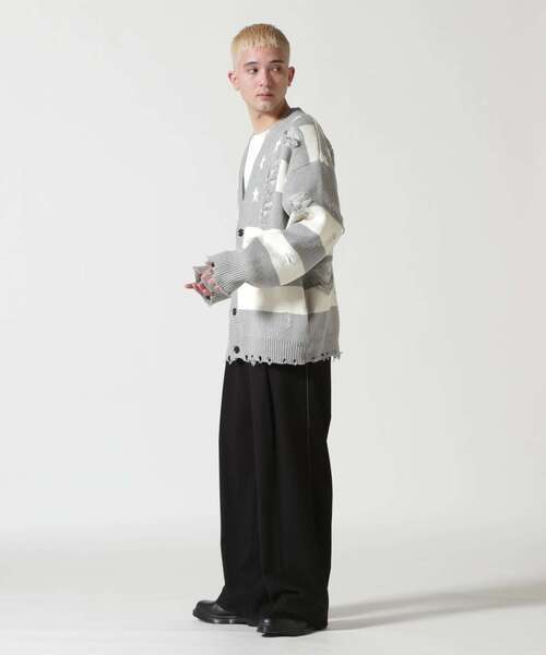 WHITELAND（ホワイトランド）の「WHITELAND/ホワイトランド/FLAGカーディガン（カーディガン/ボレロ）」 - WEAR