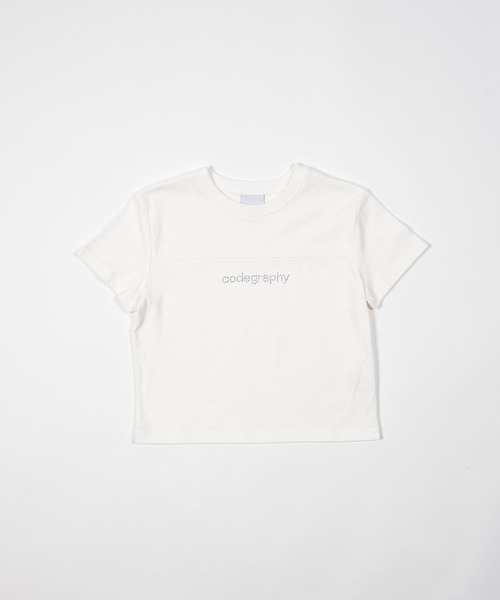 【日本限定商品】codegraphy rhinestone T-shirt（Tシャツ/カットソー）｜codegraphy（コードグラフィー）のファッション通販 - ZOZOTOWN