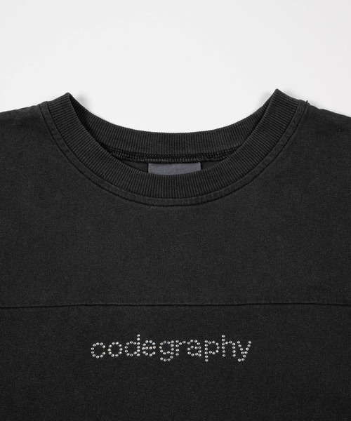 codegraphy（コードグラフィー）の「【日本限定商品】codegraphy rhinestone T-shirt（Tシャツ/カットソー ...