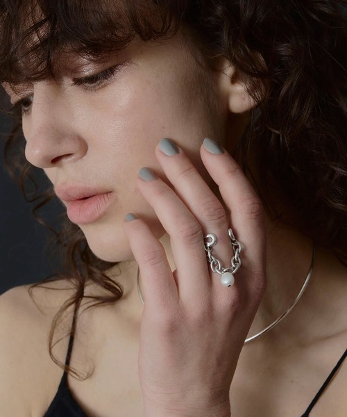 【セール】(loni)Ivy pearl chain ring（リング）｜loni（ロニ）のファッション通販 - ZOZOTOWN