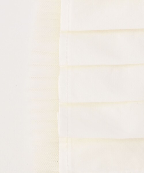 セール】タフタ＆チュールプリーツつけ襟（マフラー）｜NOLLEY'S